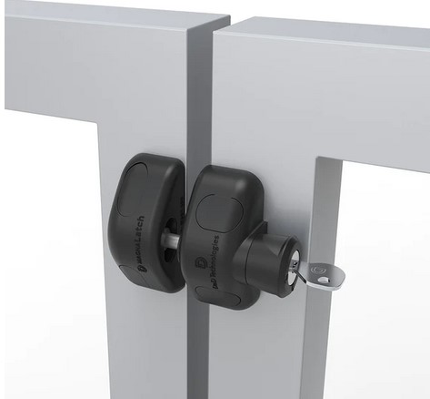 D&D MagnaLatch MLSPS2 Side Pull Magnetic Gate Lock | Gate Gear
